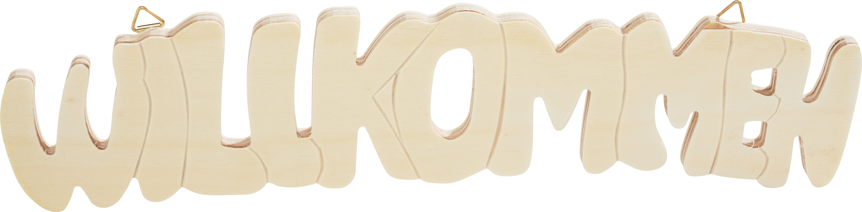 VBS Houten letters "Willkommen" - VBS Hobby